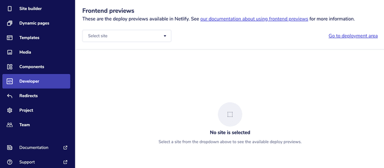 Using Frontend previews | Frontend Studio | commercetools Frontend