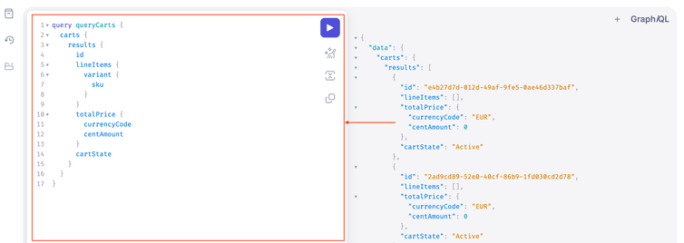 Use the GraphQL Explorer and the SDK | Developer Essentials Learning Path | commercetools ...